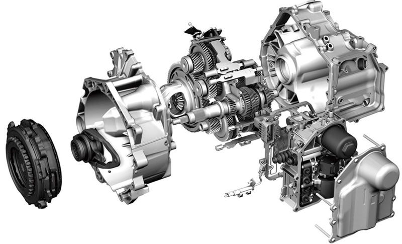 Mechanical gearbox. Robotic checkpoint - AVTOAD